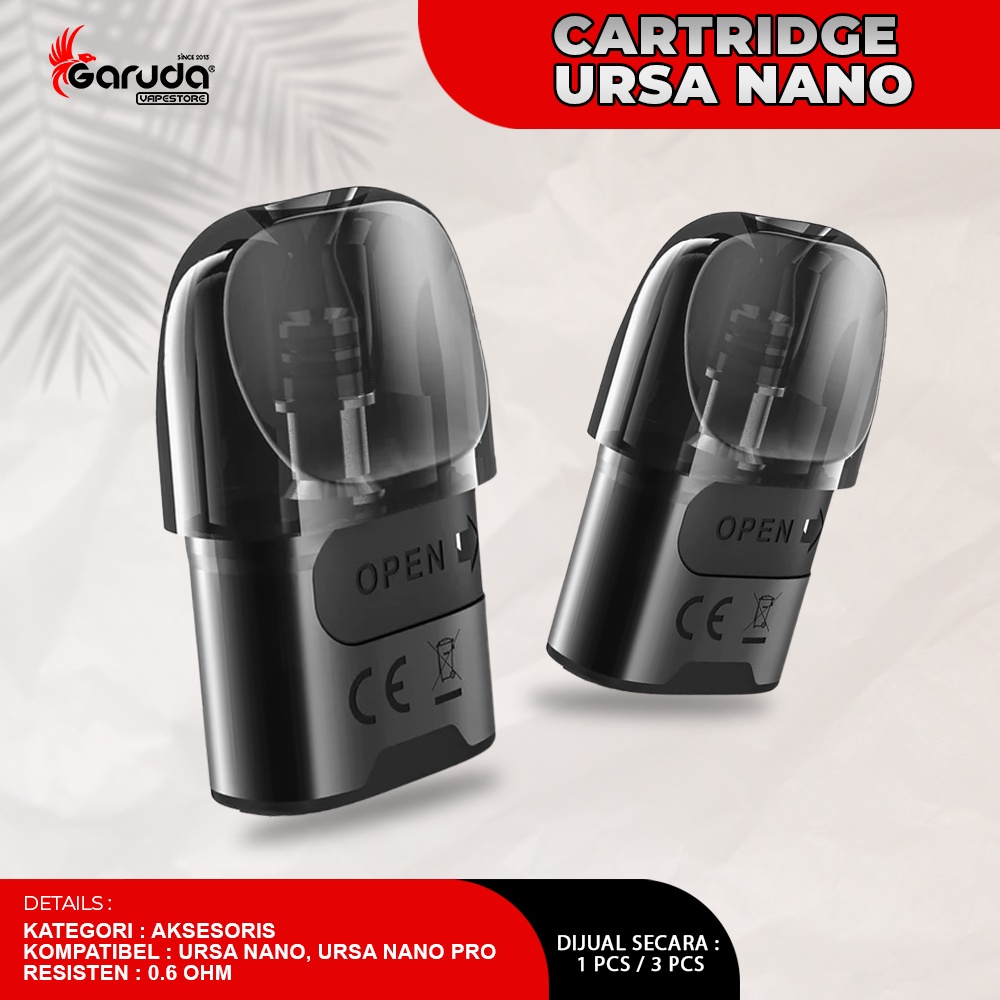 Jual Ursa Nano Cartridge 0.6 by Lost Vape 1Pcs 100% Authentic | Shopee ...