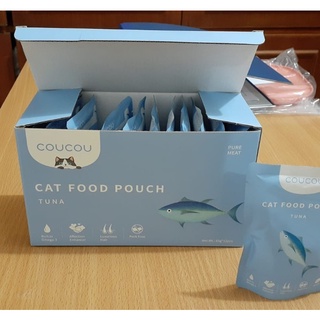 Jual COUCOU Wet Cat Food Pouch Box isi 12 pcs x 85g / All Life Stages ...