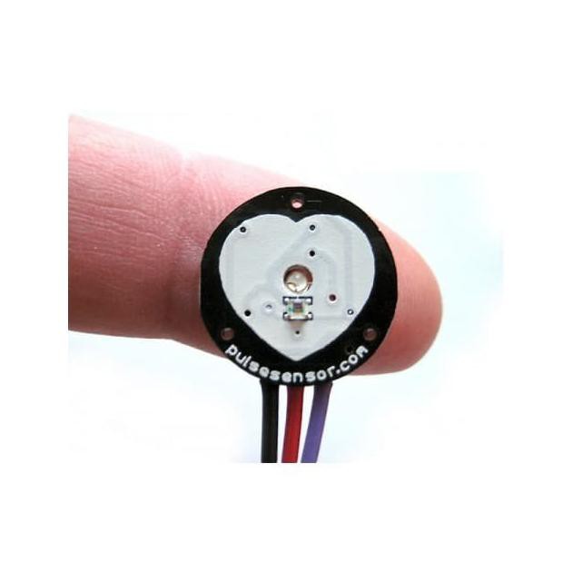 Jual Pulse Heart Rate sensor detak jantung for arduino - Pulse Sensor ...