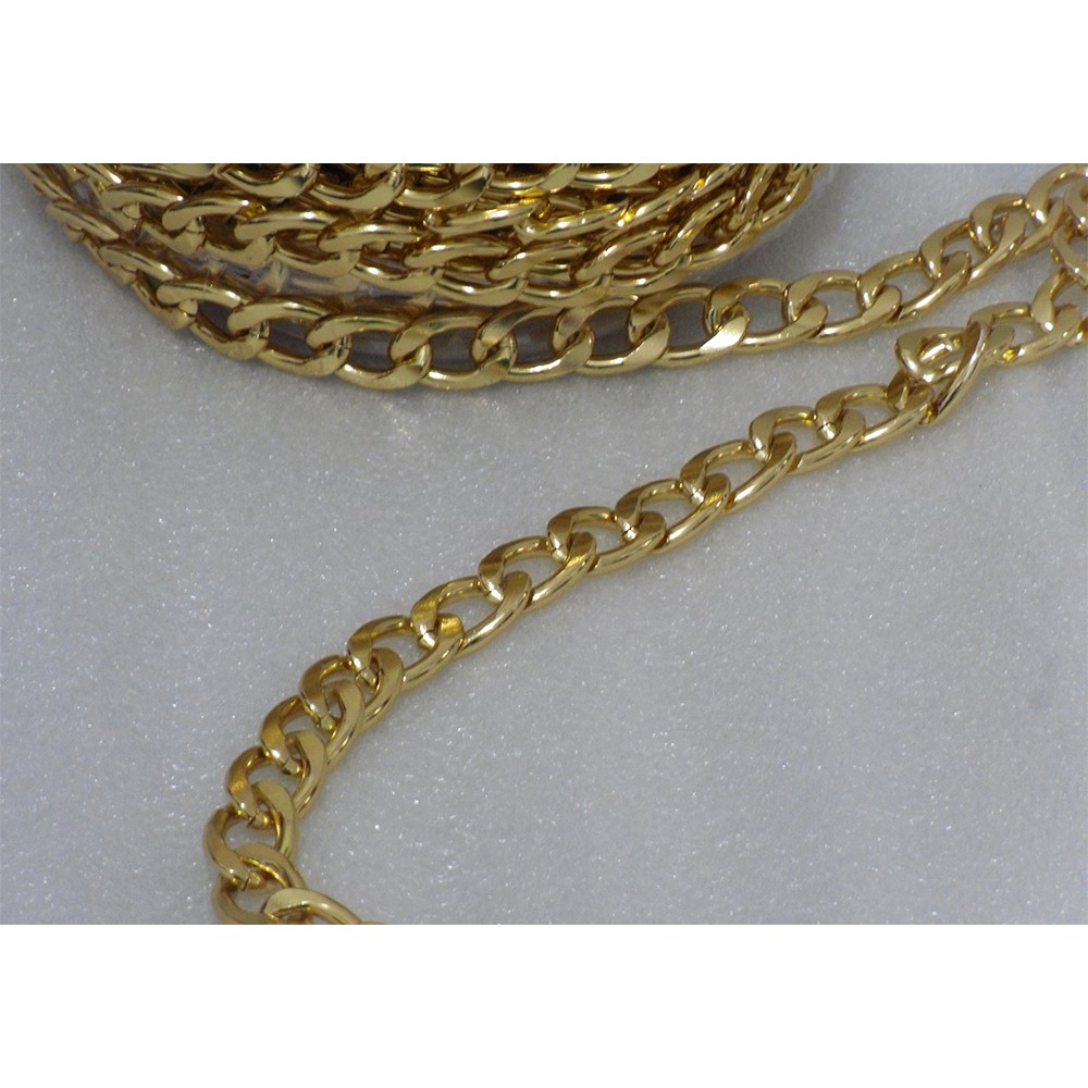 Jual Rantai Tas Warna Gold Emas Besar Lebar 1,5 cm Meteran | Shopee ...