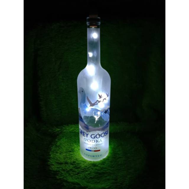 Jual Lampu botol kaca / Lampu botol / Botol kaca import | Shopee Indonesia