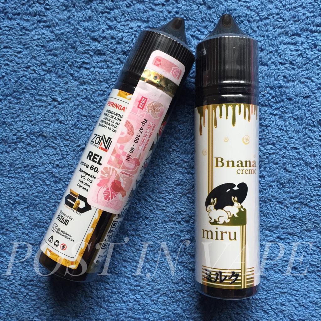 Jual Miru Banana Creme 60ml - By Jozojo Liquid Vape X Eliquid District ...