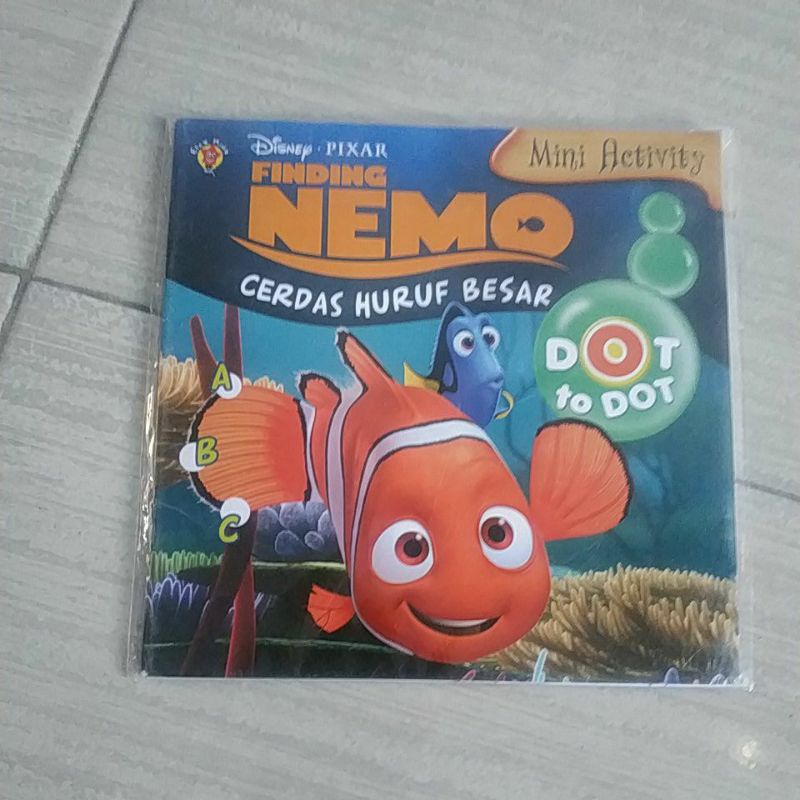Jual Buku dot to dot finding nemo - mini activity | Shopee Indonesia