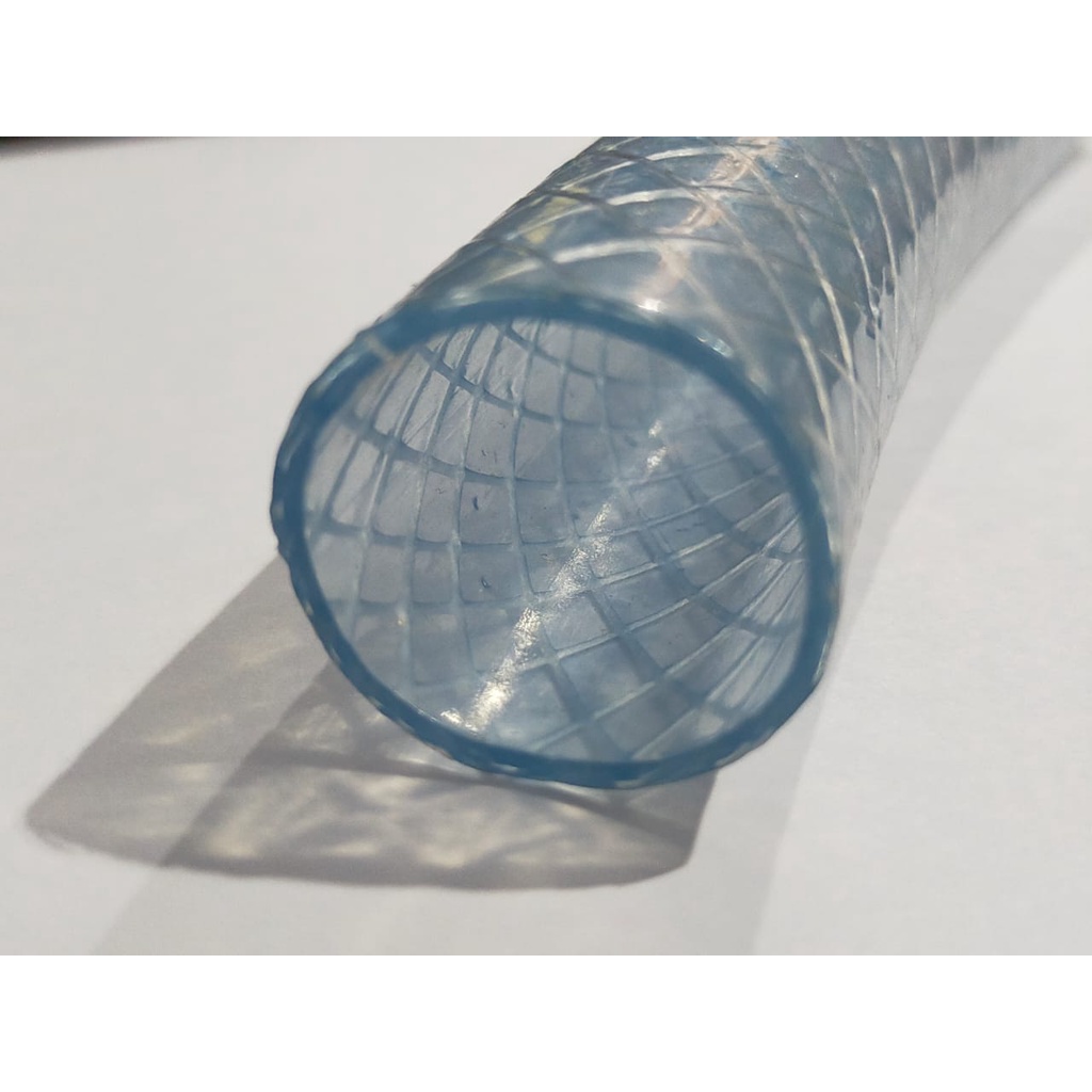 Jual Selang Air 1 Inch Selang Benang Bening Transparan Per Meter | Shopee Indonesia