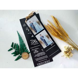 Jual undangan Pernikahan / Wedding Invitation / Undangan Hang Tag ...