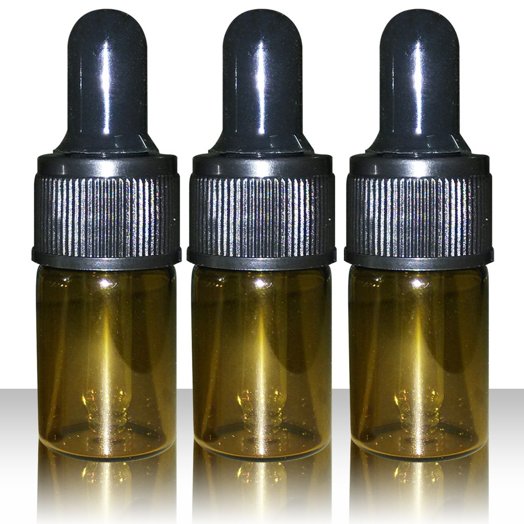 Jual BOTOL PIPET Tebal 5ml KACA COKLAT GELAP Tutup Hitam 5 ml Indonesia ...