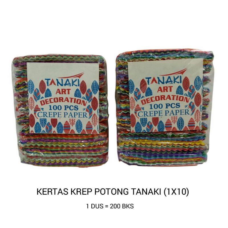Jual Kertas Krep Potong Tanaki/Kertas Krep/Crepe Paper | Shopee Indonesia