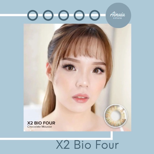 Jual Softlens X2 Bio Four Grey Diamonds dan Chocolate Mousse Softlen ...