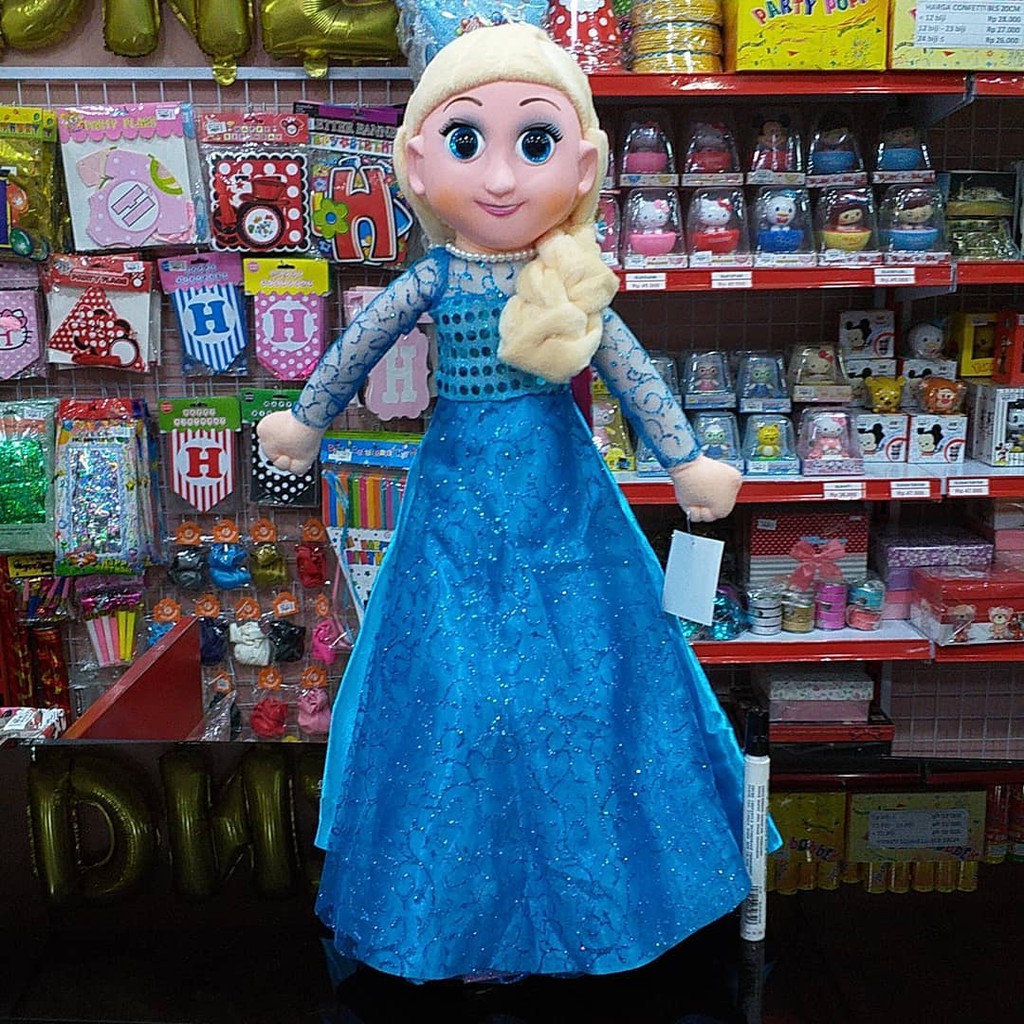 Jual Boneka Frozen Disney Karakter Elsa/Anna Murah/Boneka Bergaun ...