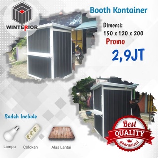 Jual Booth Kontainer / Booth Stand / Gerobak Container / Kios Container ...