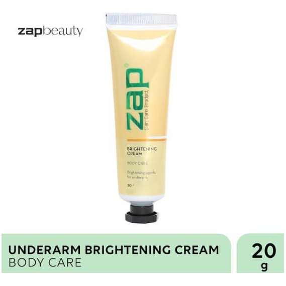 Jual ZAP Beauty Underarm Brightening Cream 20gr | Shopee Indonesia