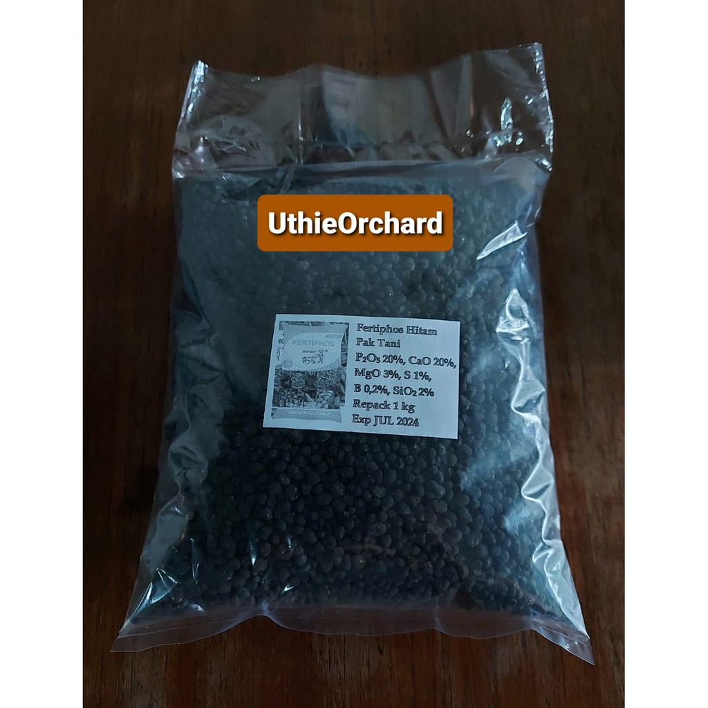 Pak Tani Fertiphos Hitam (Pupuk Phosphate + Unsur Mikro) REPACK 1 Kg ...