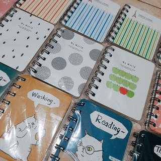 Jual Mini Notes Spiral Lucu A7/ notebook spiral / buku saku / buku ...