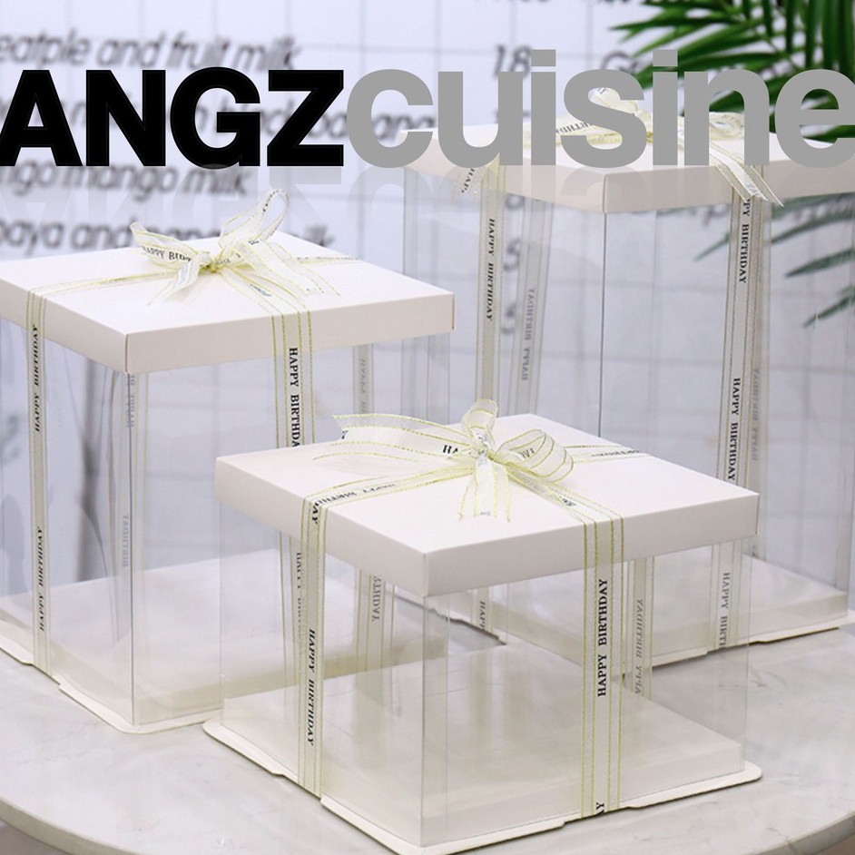 Jual Wadah Tempat Kotak Kue Box Mika Hantaran Lamaran Nikah Transparent ...