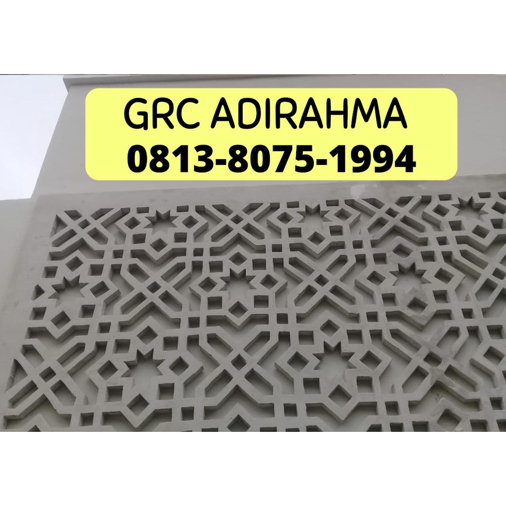 Jual ORNAMEN GRC KALIGRAFI/GRC ORNAMEN ISLAMI Indonesia|Shopee Indonesia
