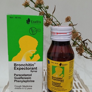 Jual BRONCHITIN EXPECTORANT 60 ML Syrup - Obat Batuk Pilek Demam Sirup ...
