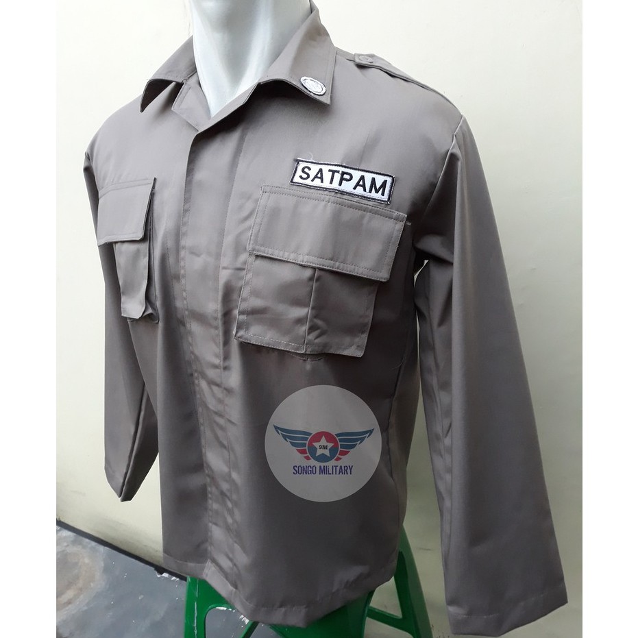 Jual Atasan Seragam PDL Satpam Baru Seragam Security Terbaru | Shopee Indonesia