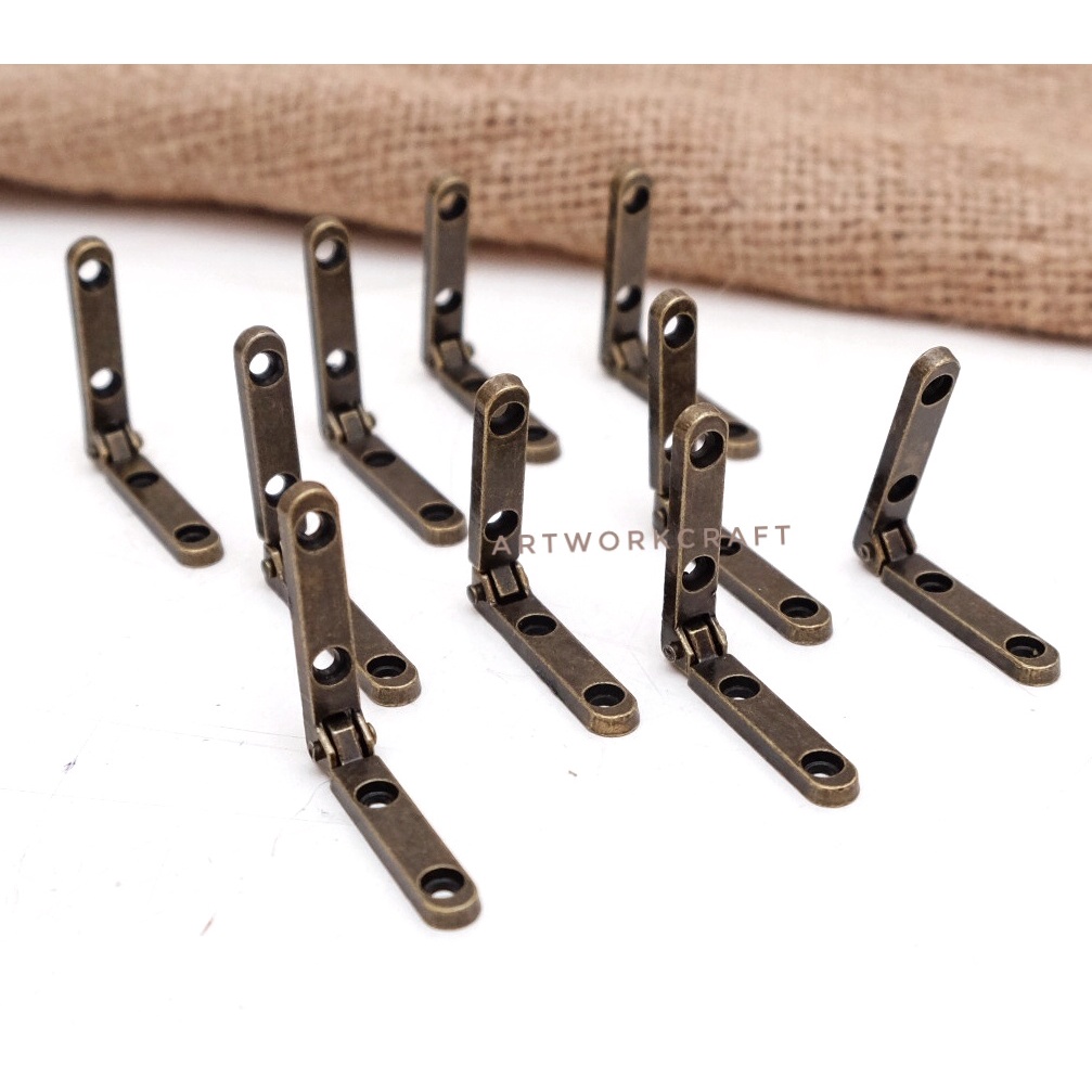 Jual [3x3CM] Engsel Siku / Engsel L / Engsel 90" / Engsel Tanam Kayu 90 ...