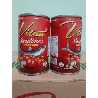 Jual Vitan Ikan Sarden Saus Tomat/Sarden Ikan Enak Murah Kemasan 425 gram | Shopee Indonesia