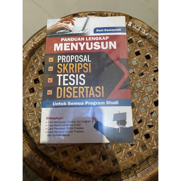 Jual Panduan Lengkap Menyusun Proposal Skripsi Tesis Disertasi | Shopee ... Jual Panduan Lengkap Menyusun Proposal Skripsi Tesis Disertasi | Shopee ...