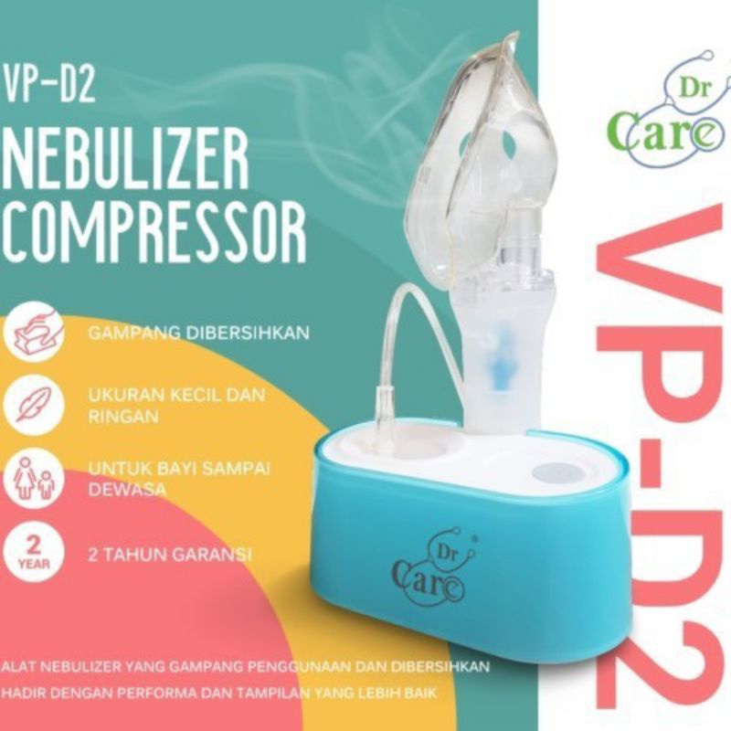 Jual Nebulizer Compressor Type VP - D2 Merk Dr | Shopee Indonesia