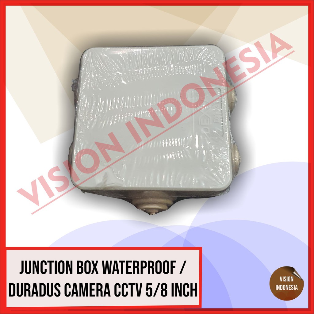 Jual JUNCTION BOX WATERPROOF / DURADUS CAMERA CCTV 5/8 inch Indonesia ...