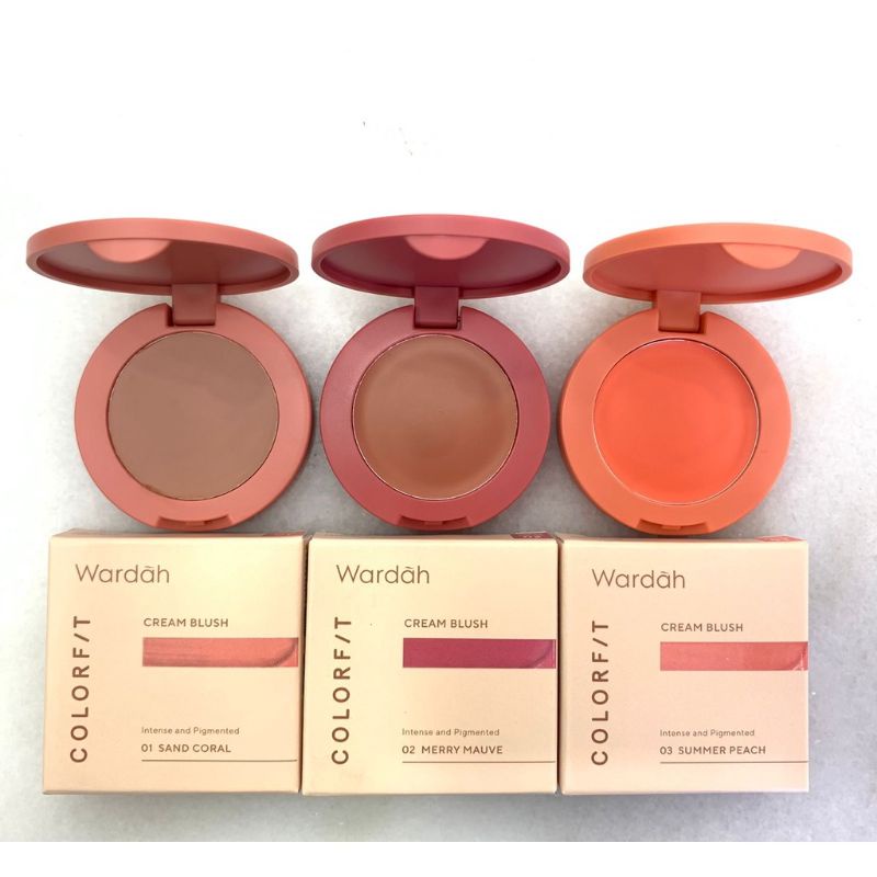 Jual Wardah Colorfit Cream Blush | Shopee Indonesia