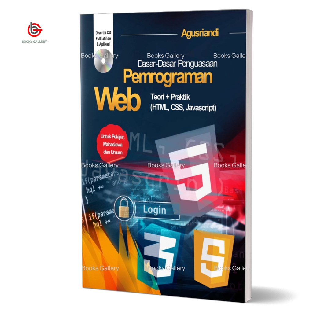 Jual Buku Dasar Dasar Penguasaan Pemrograman Web Teori And Praktik Html Css Javascript
