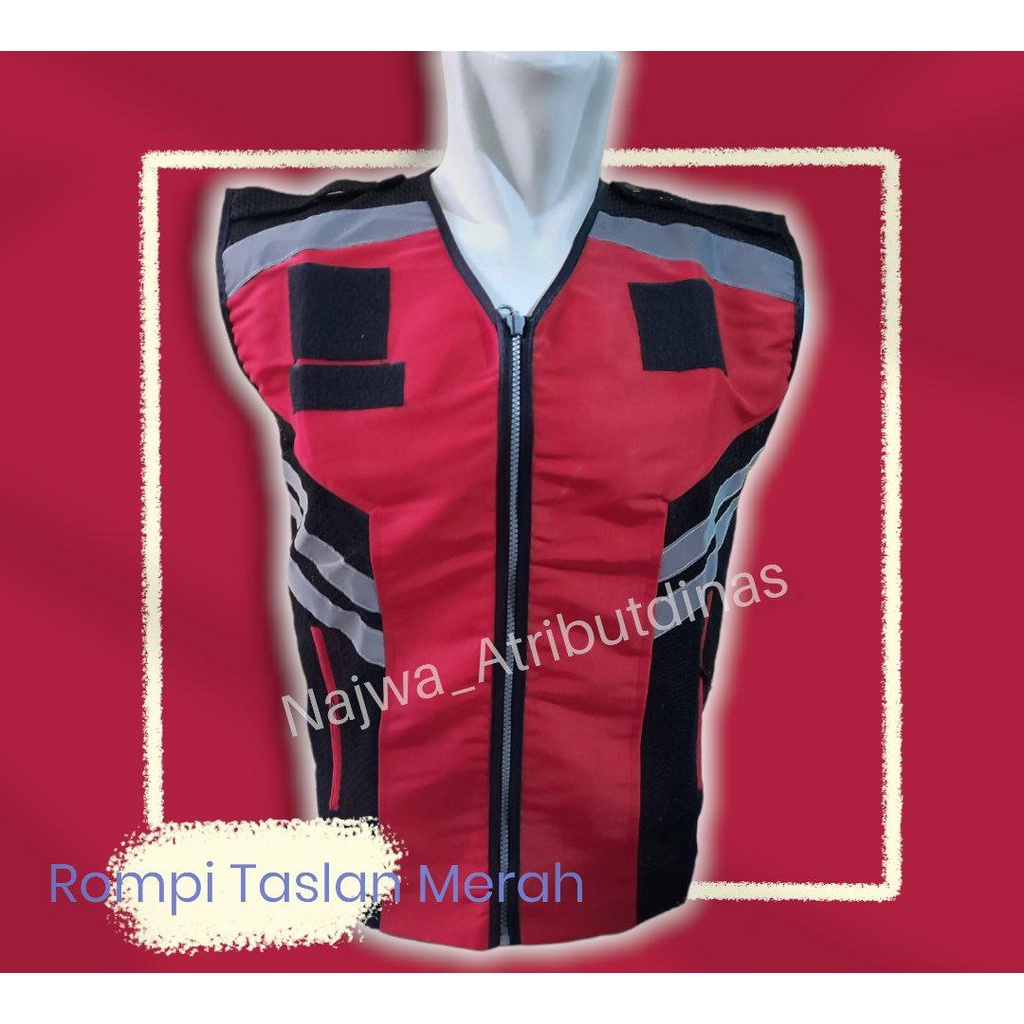 Jual Rompi Security Taslan | Rompi Touring Taslan | Rompi Safety Taslan ...