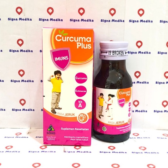 Jual Curcuma Plus Imuns Rasa Jeruk 60 ml - Untuk Meningkatkan Daya ...
