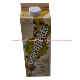 Jual Greenfields Low Fat Mochacino 1L Milk Susu UHT Siap Minum Rasa ...