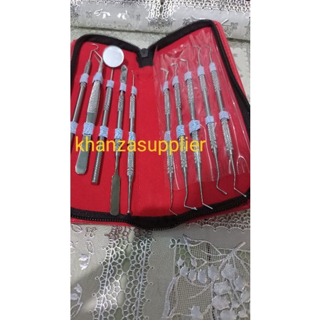 Jual DENTAL DIAGNOSTIC DIAGNOSTIK INSTRUMENT KIT SET DASAR ISI 10 PCS ...