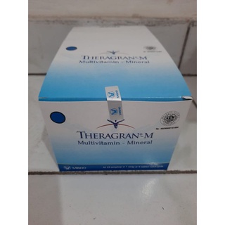 Jual THERAGRAN M, Multivitamin dan mineral, strip isi 4 tablet | Shopee ...