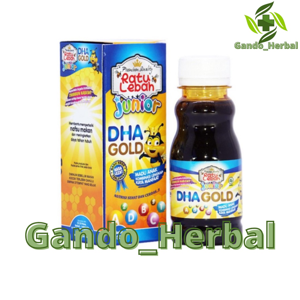 Jual DHA GOLD Ratu lebah Junior Madu dan Vitamin Nafsu Makan Anak ...