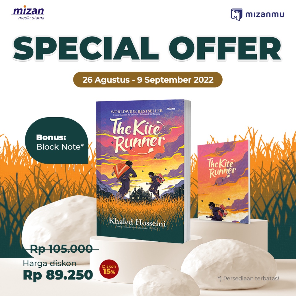 Jual The Kite Runner | Khaled Hosseini (Terjemahan Indonesia) | Shopee ...