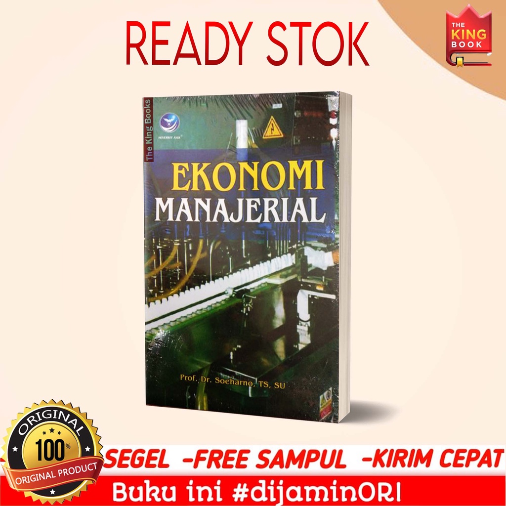 Jual Buku Original Ekonomi Manajerial | Shopee Indonesia