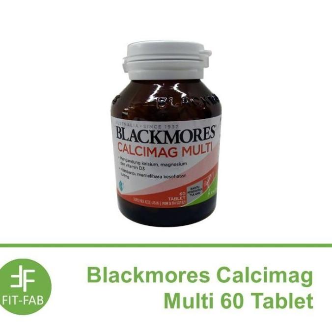 Jual Blackmores Calcimag Multi (Kalsium Obat Tulang) 60 Tablet | Shopee ...