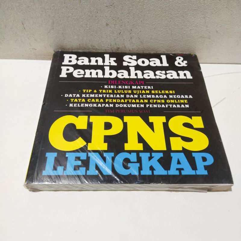 Jual Buku Obral Super Murah - Buku Bank Soal & Pembasahan CPNS Lengkap | Shopee Indonesia