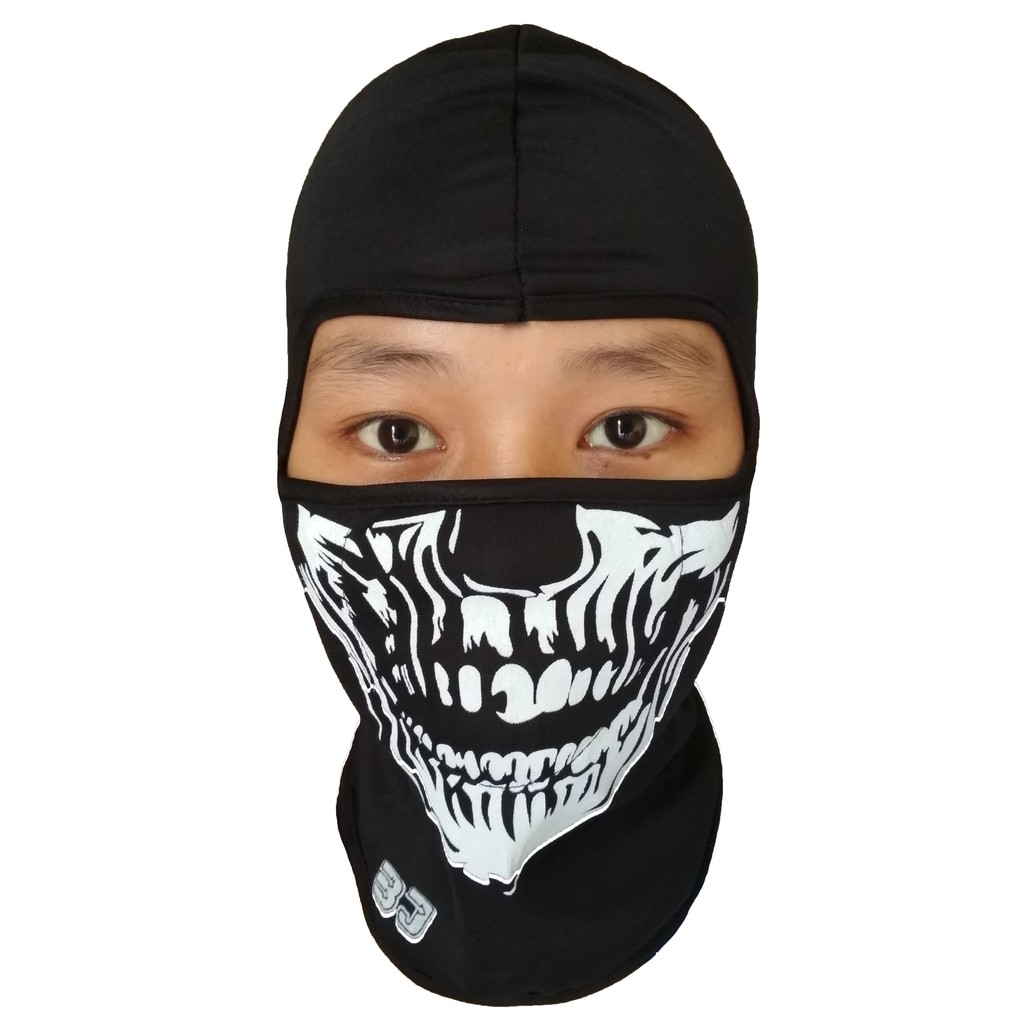 Jual LJ-Sarung Kepala Helm Ninja Skull Balaclava / Masker Tengkorak BJ ...