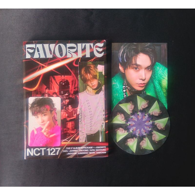 Jual NCT 127 Favorite Album Chatarsis Ver. Set ( PC Mark,Bookmark Yuta ...