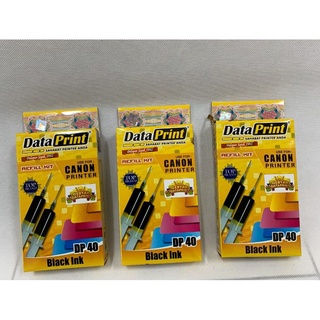 Jual TINTA DATA PRINT DP 40 BLACK / TINTA SUNTIK CANON HITAM | Shopee ...
