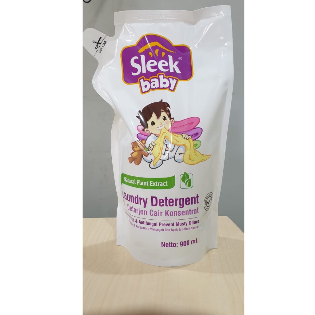 Jual Sleek Laundry Detergent 900 ml | Shopee Indonesia