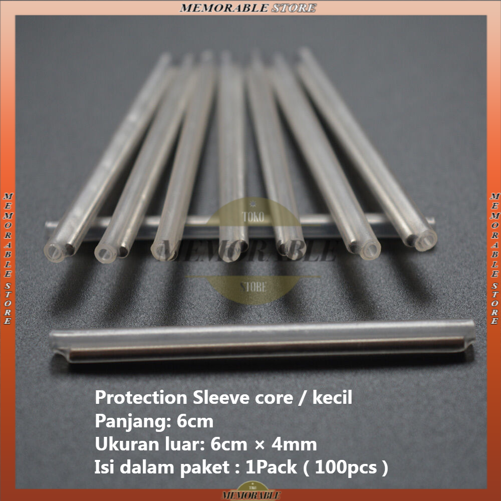Jual Protection Sleeve Dropcore 6CM 4MM Fiber Optik Ftth Protection ...