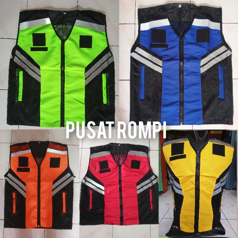 Jual Rompi Touring, Rompi motor, rompi safety, Rompi Taslan | Shopee ...