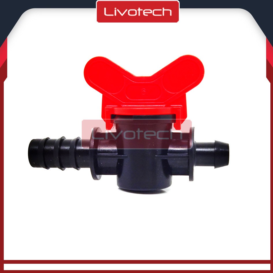 Jual Fertigasi Hidroponik Offtake Valve 16mm Stop Kran Barb Flow ...