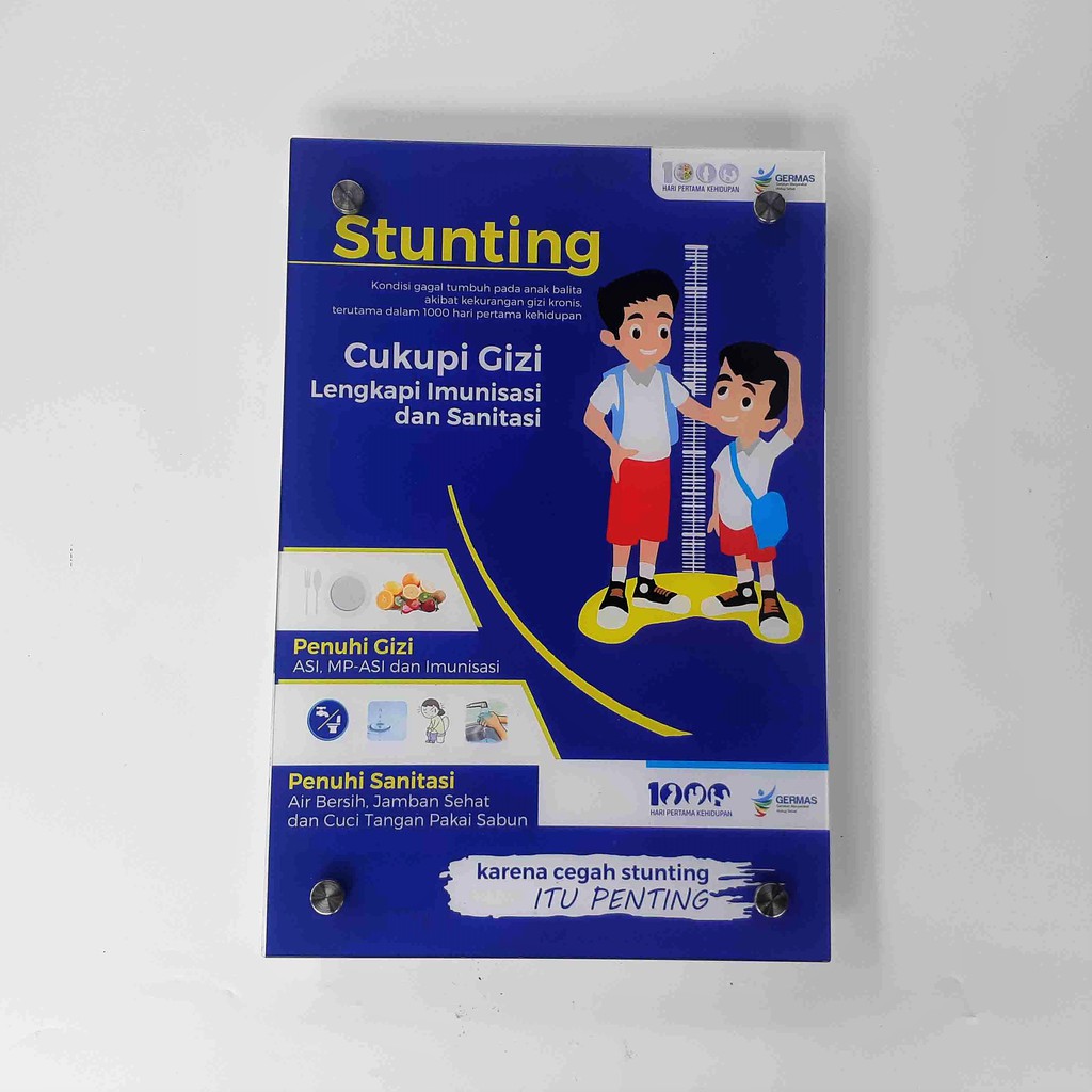 Jual Poster Akrilik Stunting, Poster Akrilik Edukasi Stunting, Ayo ... Jual Poster Akrilik Stunting, Poster Akrilik Edukasi Stunting, Ayo ...