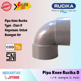 Jual Pipa Siku Rucika 2 Inch Type D Knie Knee Keni Elbow Untuk Buangan Air Indonesia|Shopee ...