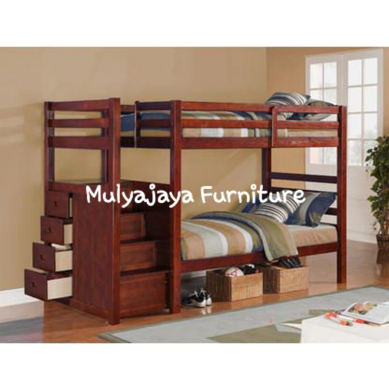 Jual RANJANG TINGKAT TANGGA LACI KAYU JATI SOLID Indonesia|Shopee Indonesia