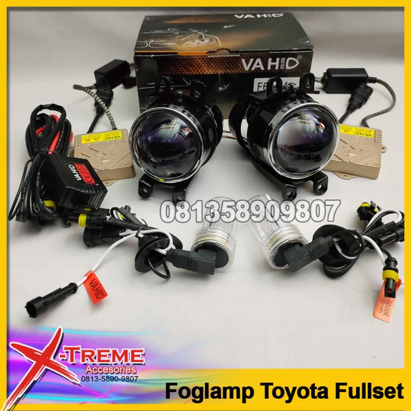Jual Paket Full set HID Projektor Foglamp For TOYOTA Vahid | Shopee ...