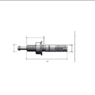 Jual High Anchor Besi Merk SANKO ukuran M20 x 100 / Hit Anchor/Dynabolt ...
